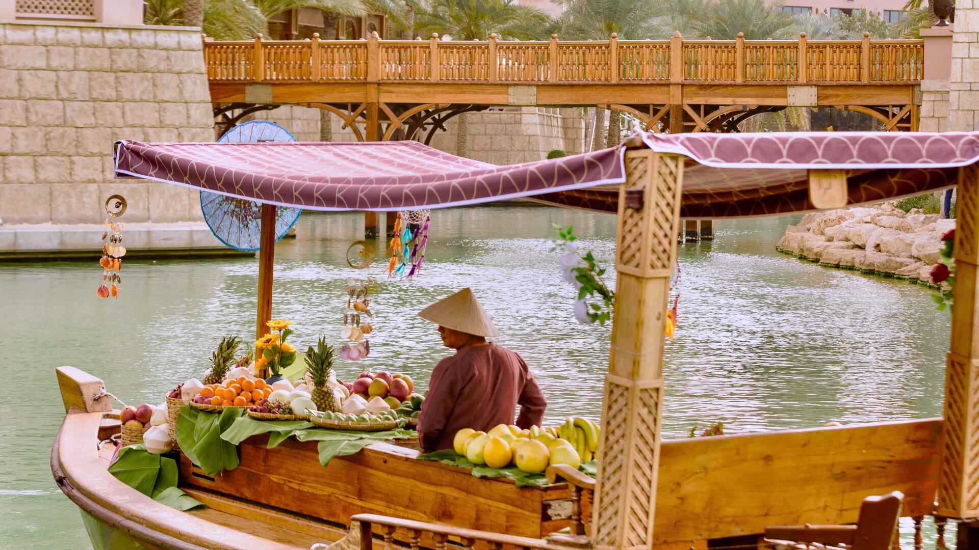 Reflections of Thailand: Pai Thai's Floating Market | Jumeirah