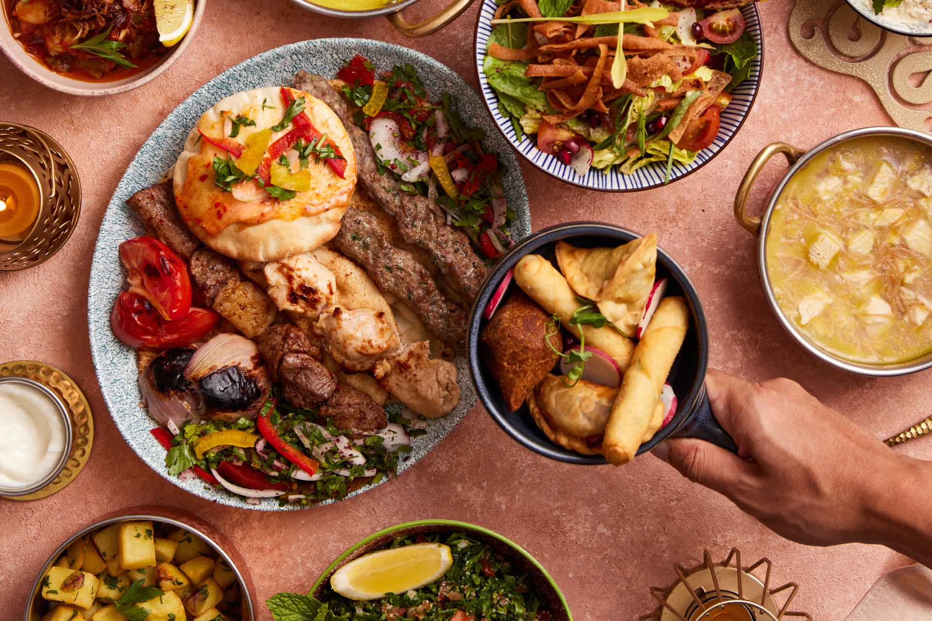 Al Nafoorah | Lebanese Restaurant at Jumeirah Al Qasr, Dubai Al Nafoorah | Lebanese Restaurant at Jumeirah Al Qasr, Dubai