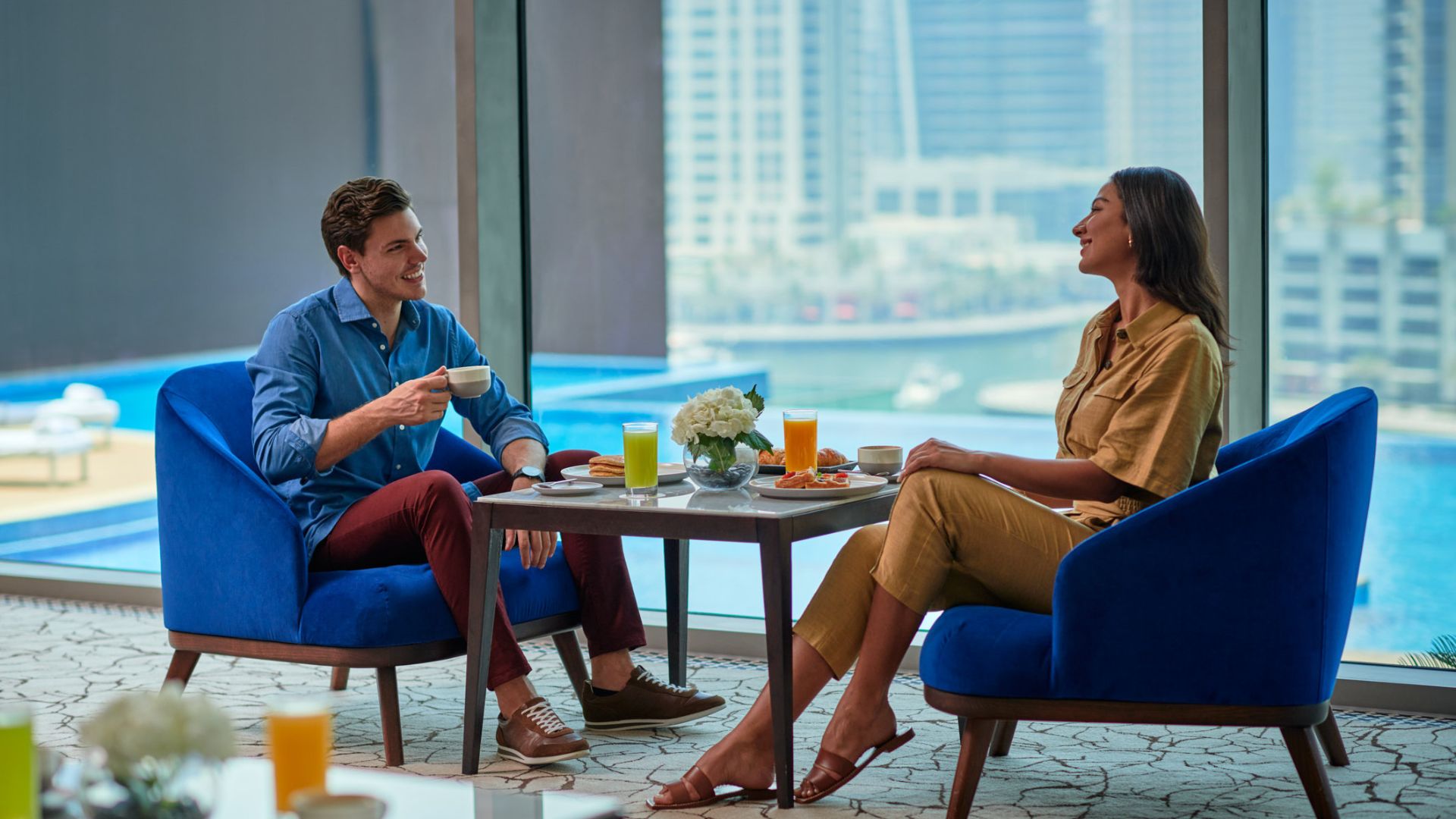 Amara Lounge | All-day-dining at Jumeirah Living Marina Gate, Dubai