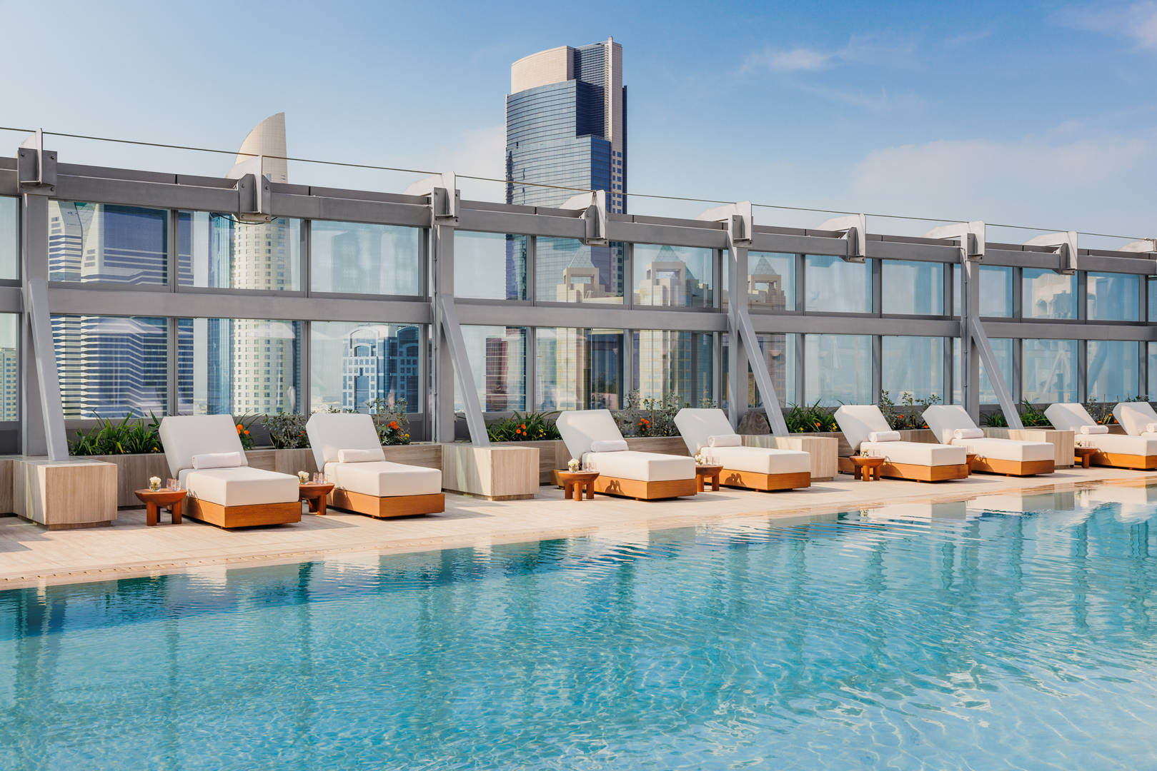 Rooftop pool at World Trade Centre | Jumeirah