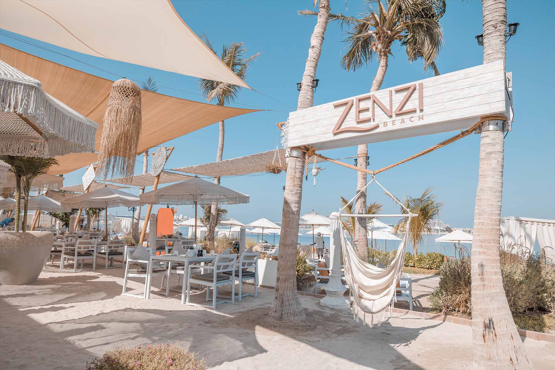 Zenzi Beach | Outdoor Beachside Restaurant in Jumeirah Zabeel Saray